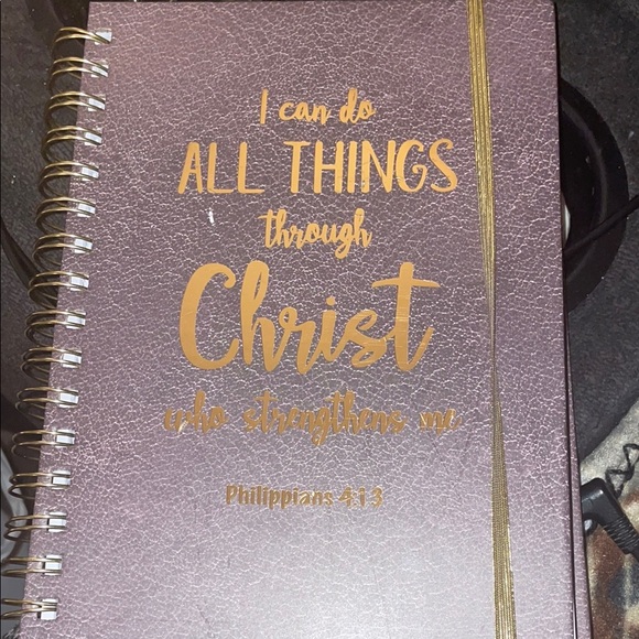 Office | Inspirational Journal With Gold Lettering | Poshmark